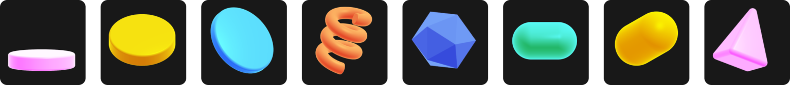 Glaze - Customizabile 3D icons | GRAFIK STASH