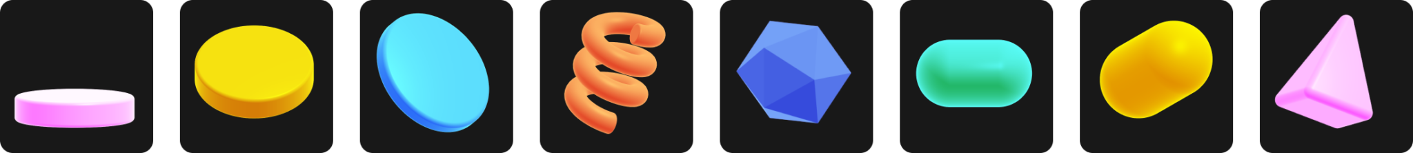 Glaze - Customizabile 3D icons | GRAFIK STASH