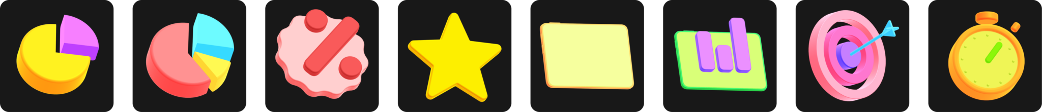 Glaze - Customizabile 3D icons | GRAFIK STASH