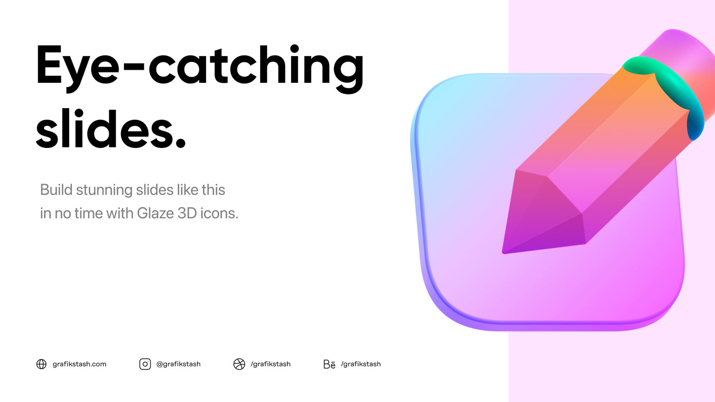 The benefits of using 3D Icons for your digital content | GRAFIK STASH